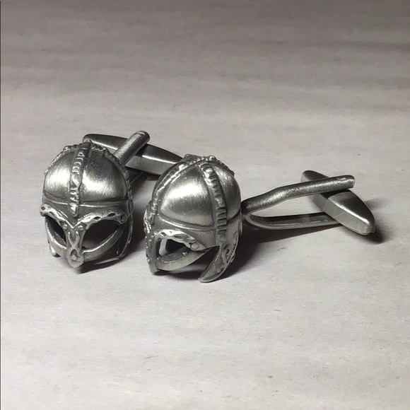 Accessories | Gladiator Knight Helmet Cufflinks | Poshmark